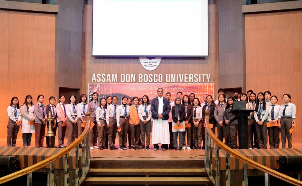 Inauguration Of Spring Semester 2023 at Assam Don Bosco University