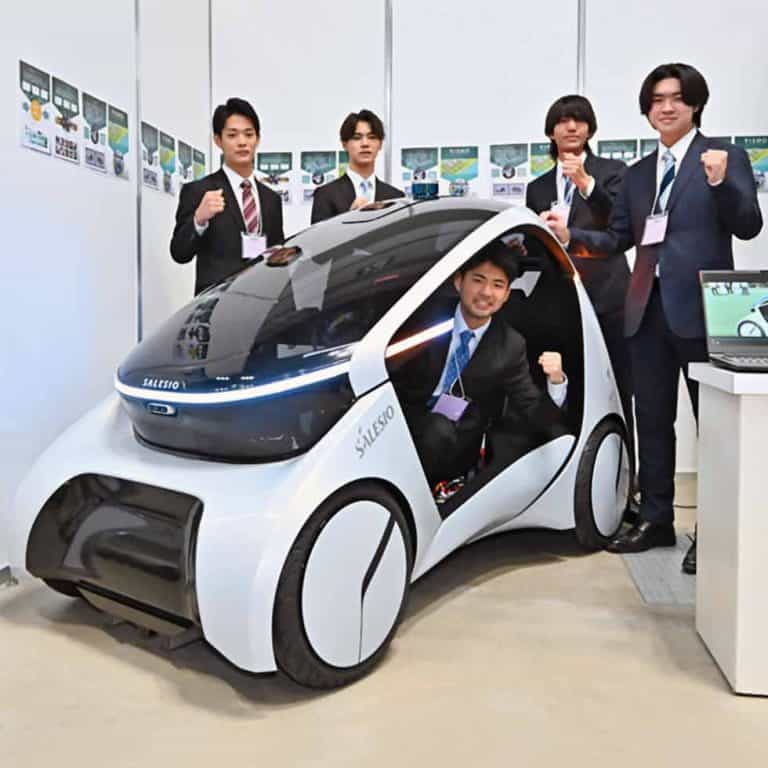 Salesian Polytechnic College of Technology unveils self-driving EV for ...